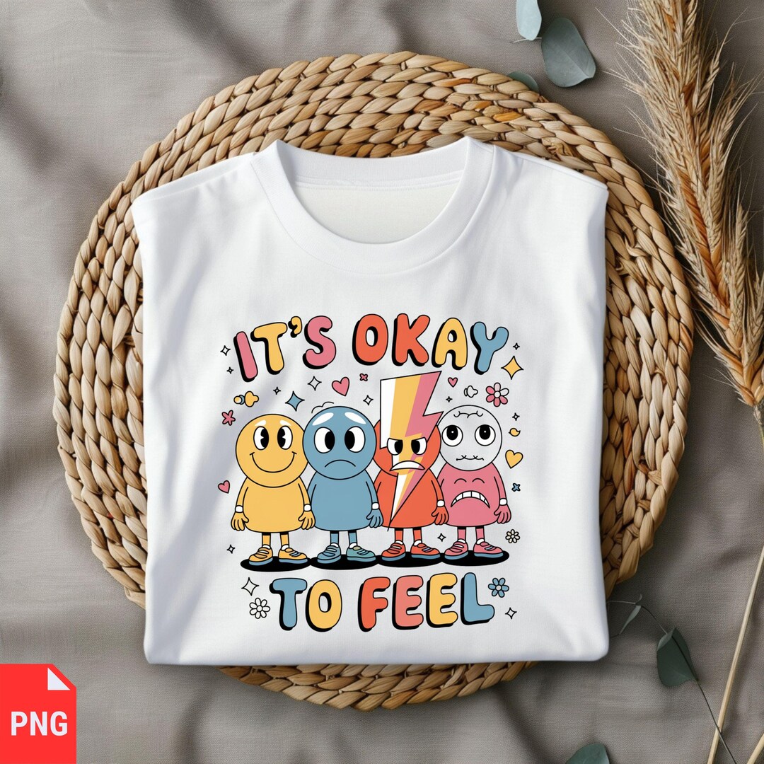 It’s Okay to Feel PNG, Emotional Awareness Clipart, Mental Health ...