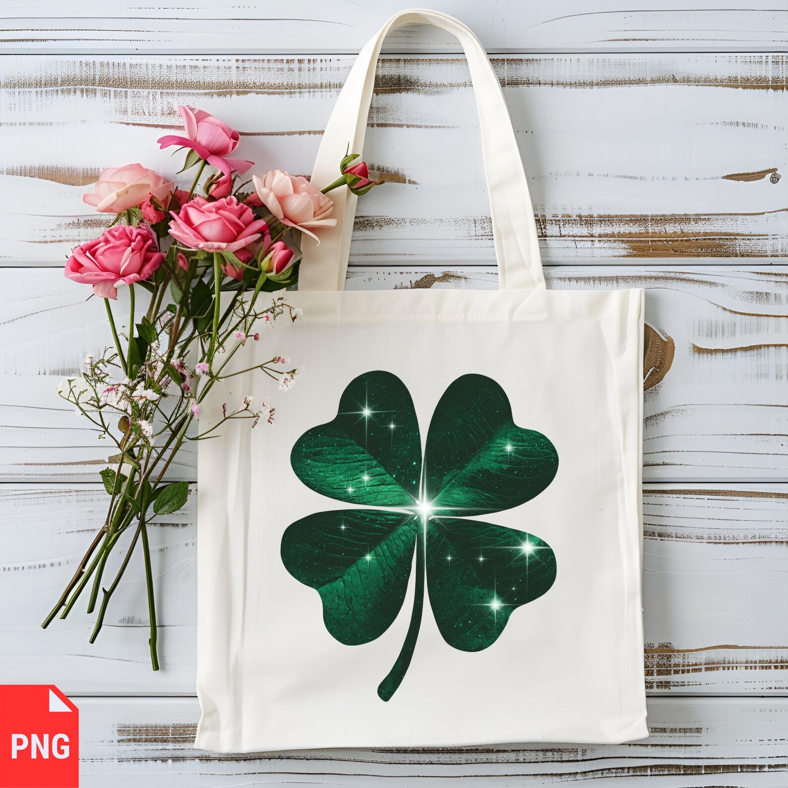 Lucky Clover PNG, Glitter Shamrock Clipart, St. Patrick’s Day ...