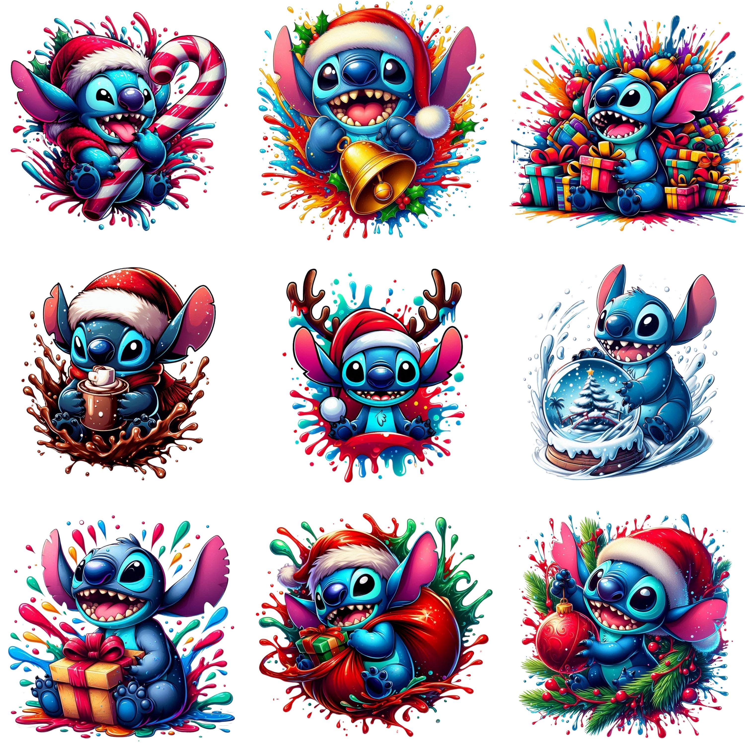 Stitch Christmas Bundle PNG, Merry Christmas Stitch Png, Stitch Merry ...