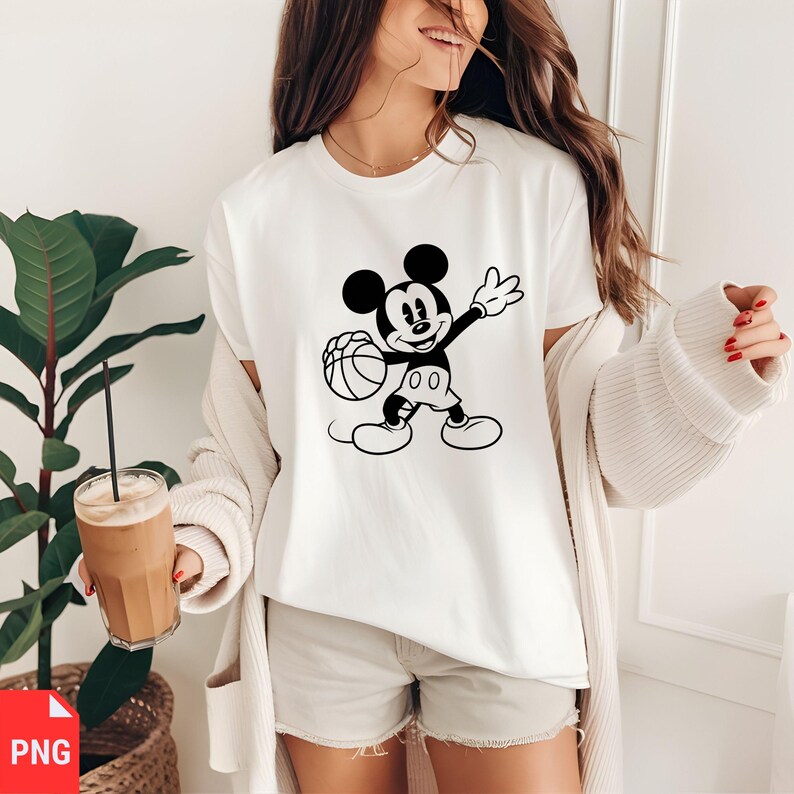 Mickey Mouse Basketball Png, Mickey Basketball Clipart, Mickey Sports ...