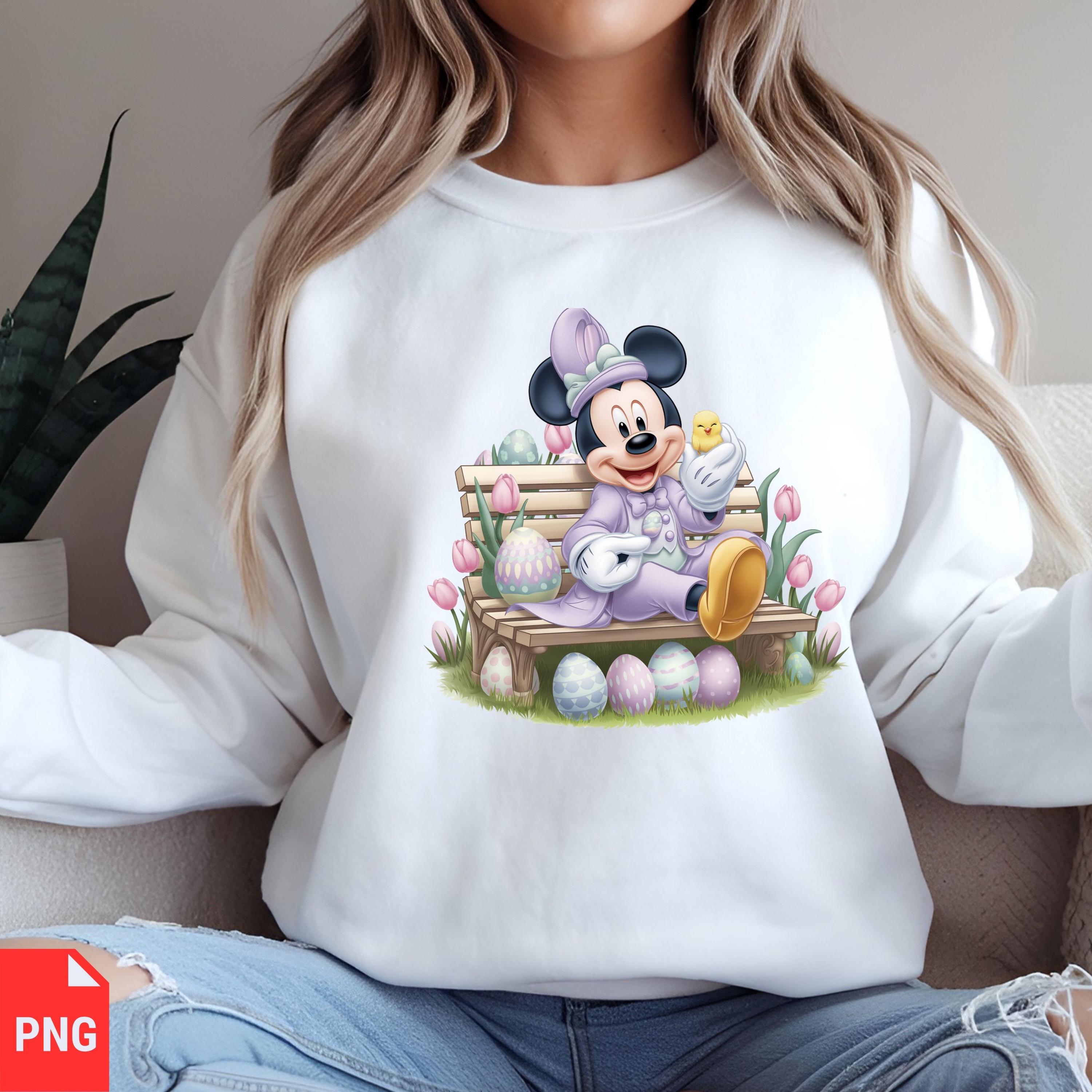Easter Mickey Mouse PNG Bundle, Cute Disney Easter Clipart, Spring ...