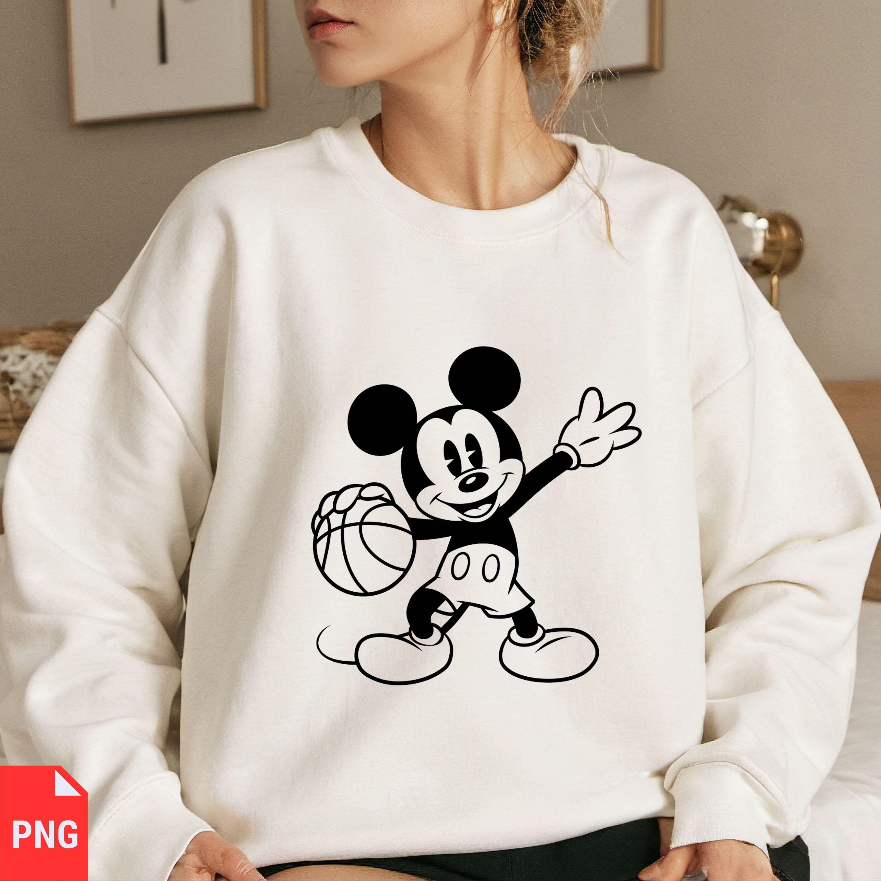 Mickey Mouse Basketball Png, Mickey Basketball Clipart, Mickey Sports ...