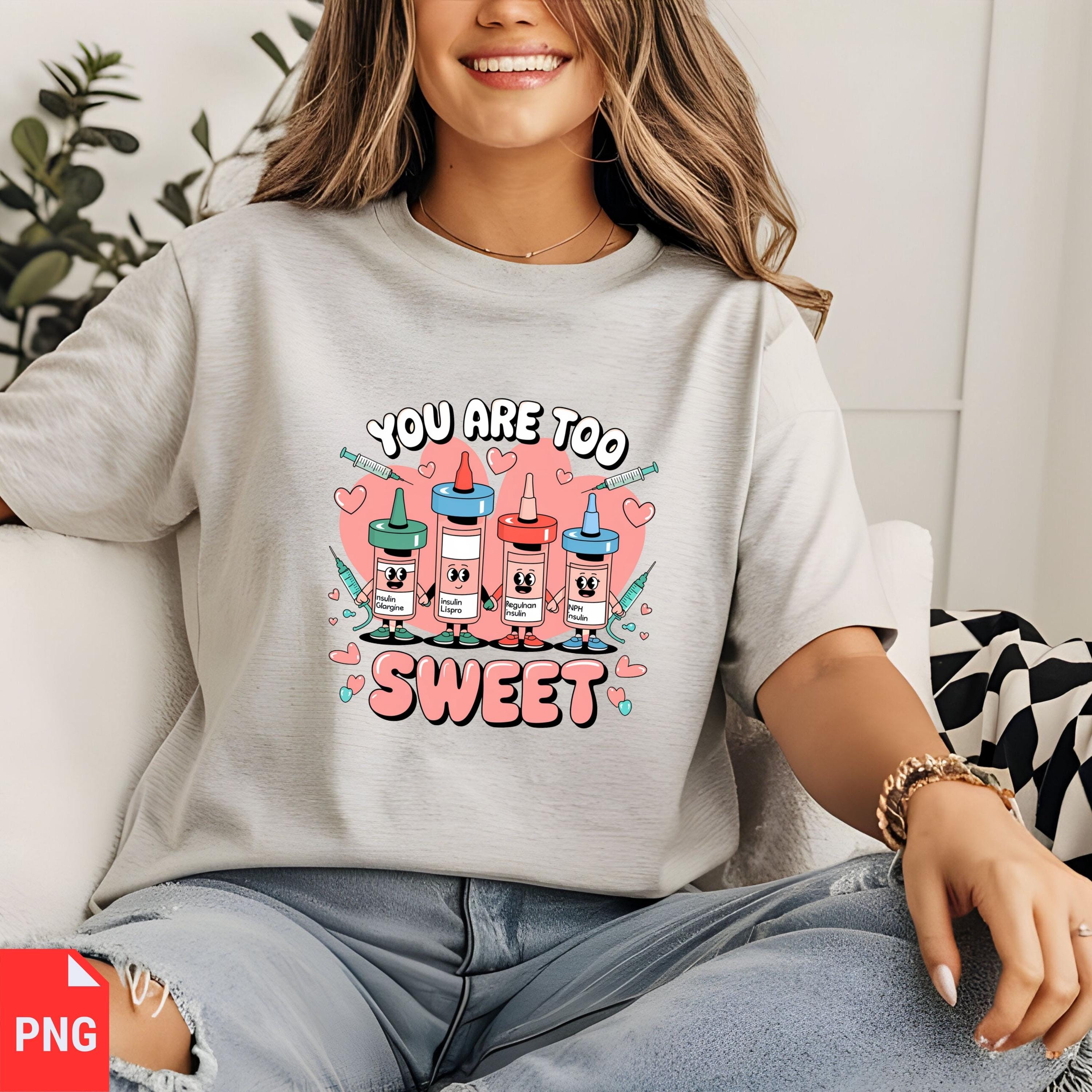 You Are Too Sweet PNG, Cute Insulin Bottle Clipart, Diabetes Awareness ...