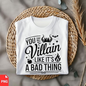 Villain PNG Bundle, Gothic Quote Sublimation, You Say Villain Like It’s ...