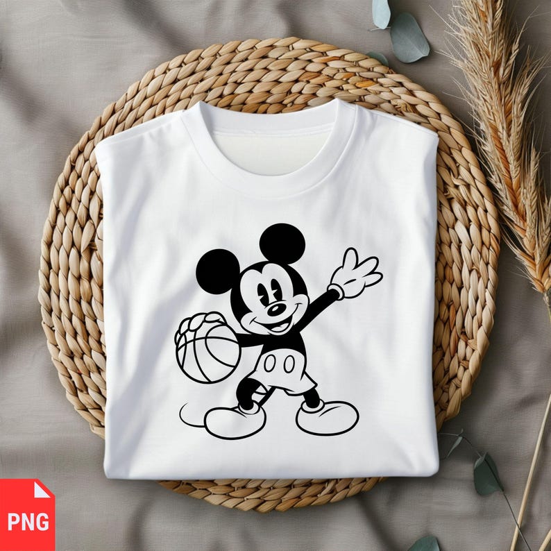 Mickey Mouse Basketball Png, Mickey Basketball Clipart, Mickey Sports ...