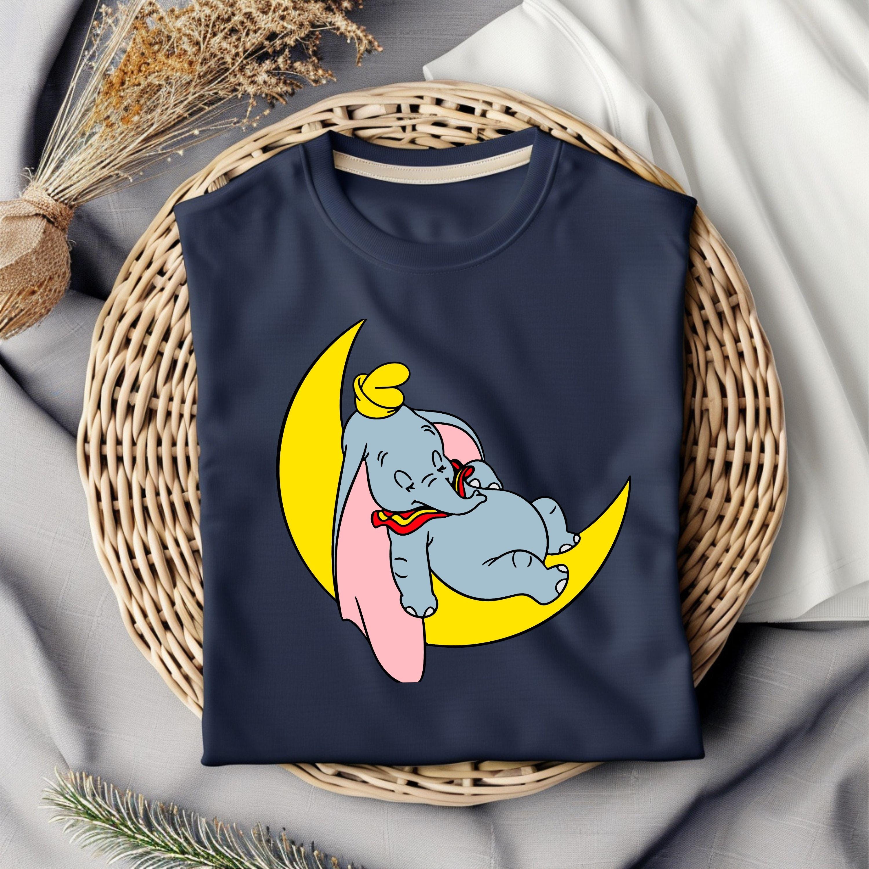 Dumbo SVG Bundle, Cute Dumbo Birthday SVG Files, Digital Clipart for ...