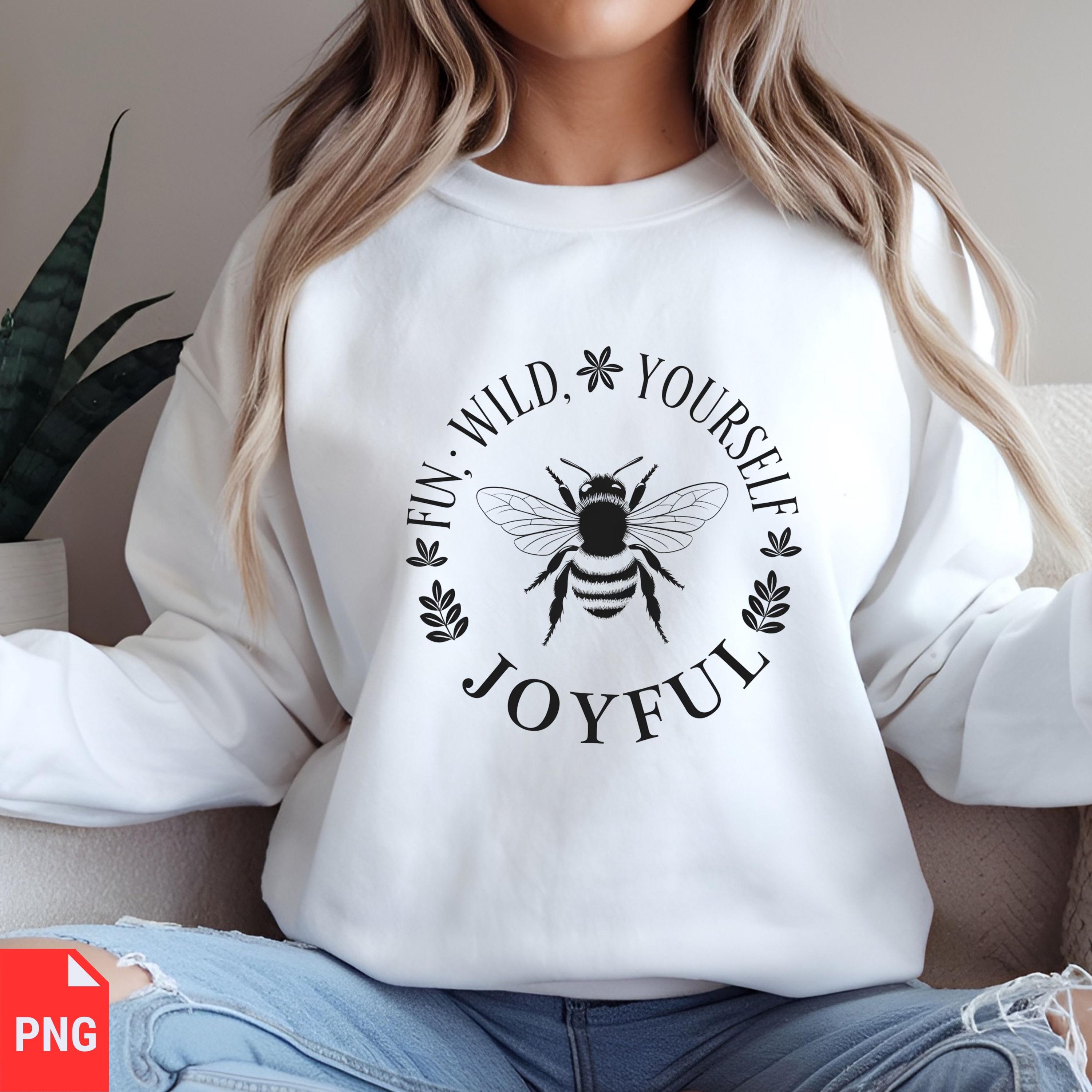 Bee PNG Bundle, Inspirational Bee Clipart, Vintage Bee Typography ...