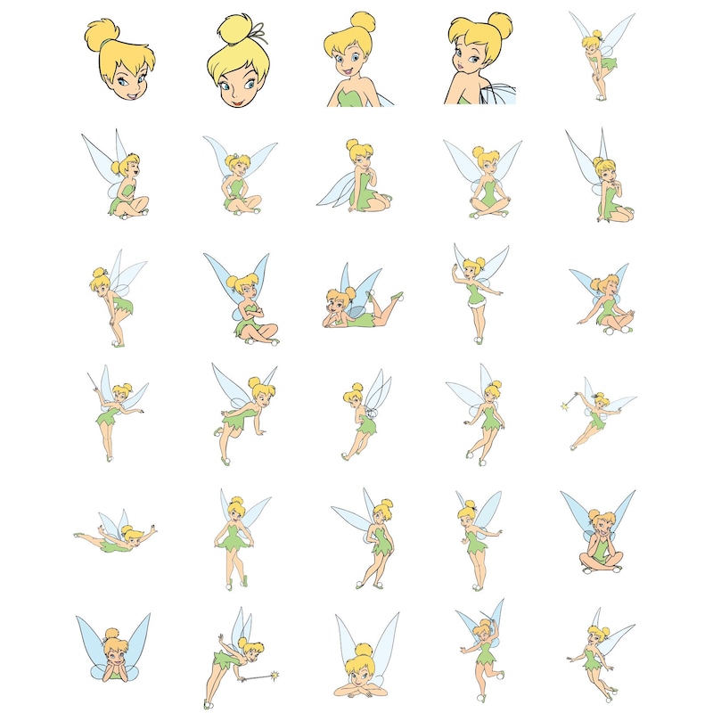 Tinkerbell Svg - Etsy