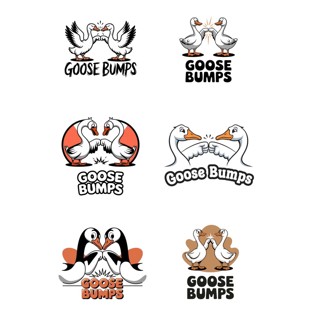 Goose Bumps PNG, Funny Goose Clipart, Cartoon Goose Illustration, Cute ...