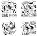 Villain PNG Bundle, Gothic Quote Sublimation, You Say Villain Like It’s ...