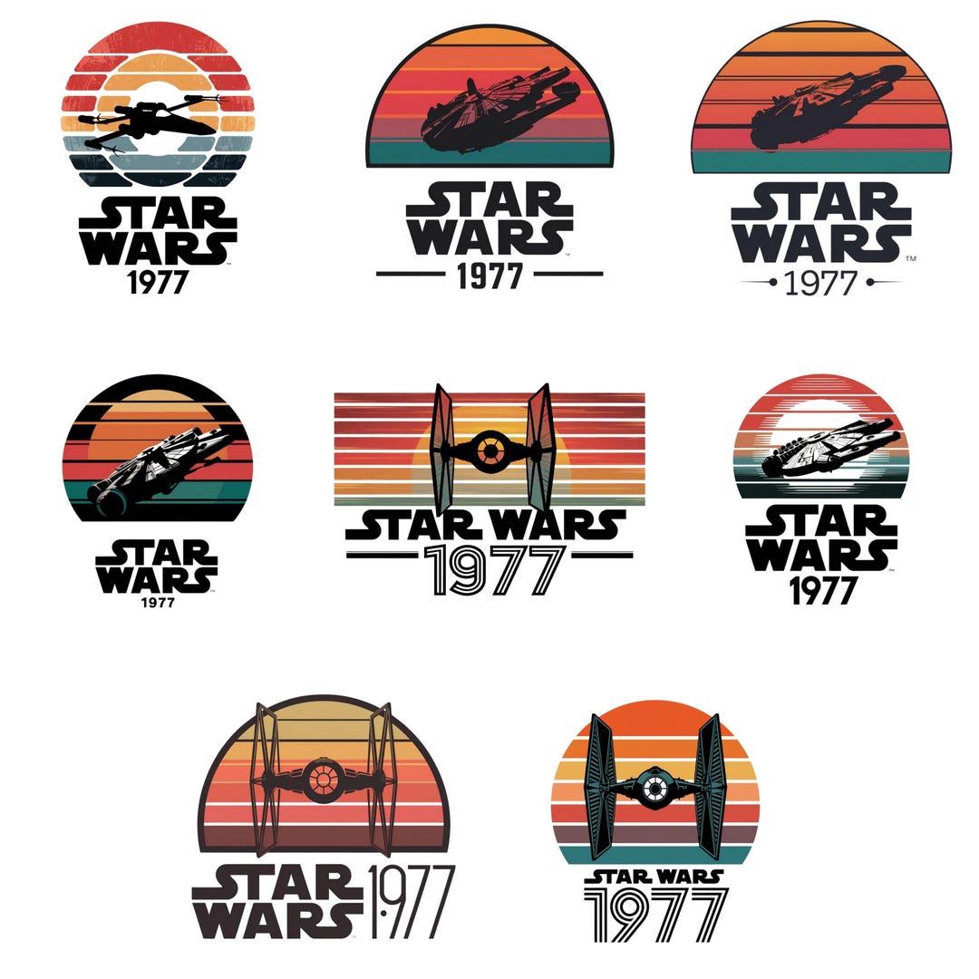 Star Wars 1977 Retro PNG, Galactic Empire Sci-fi Clipart, Space Fighter ...
