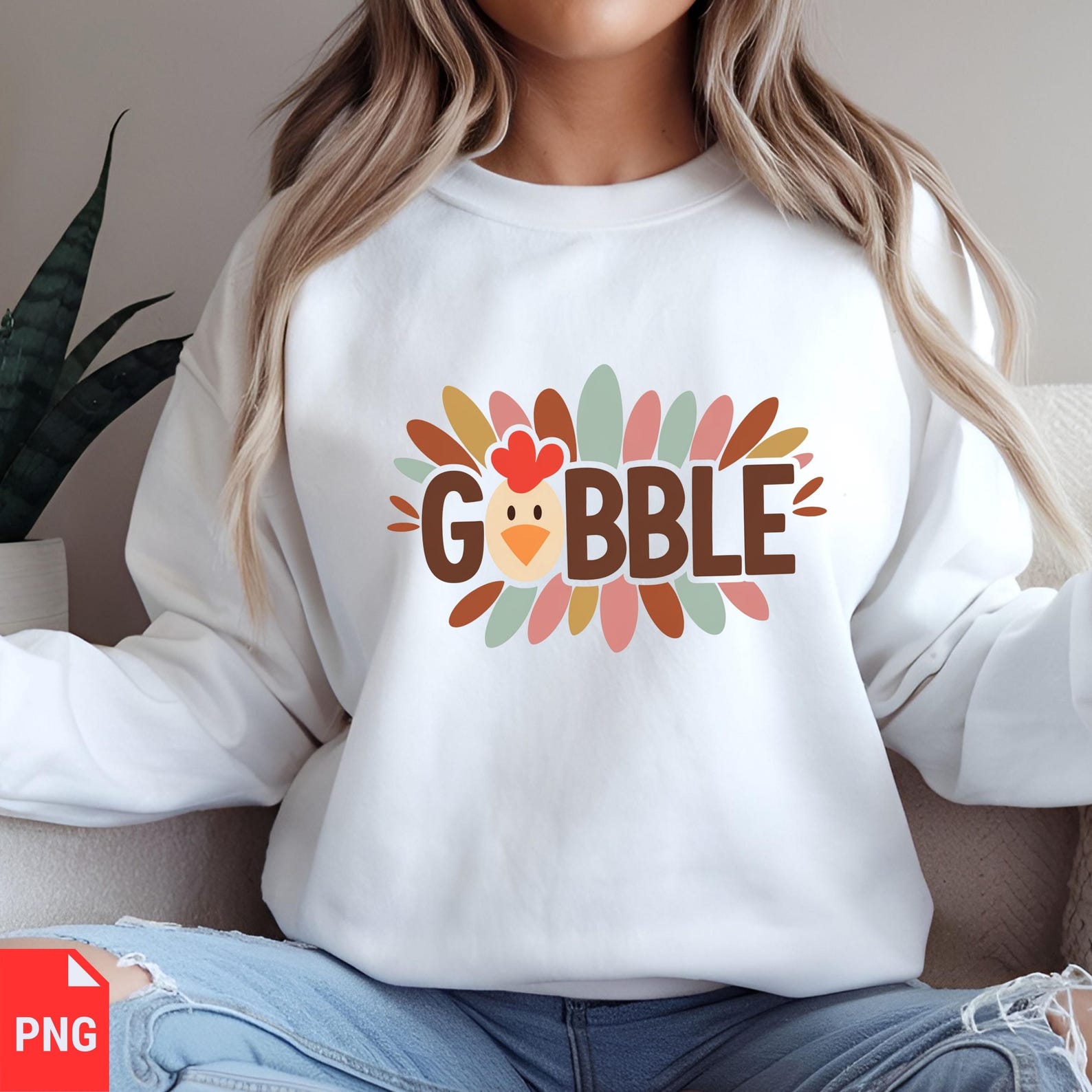 Gobble Turkey PNG, Thanksgiving Turkey Clipart, Fall Harvest Gobble PNG ...