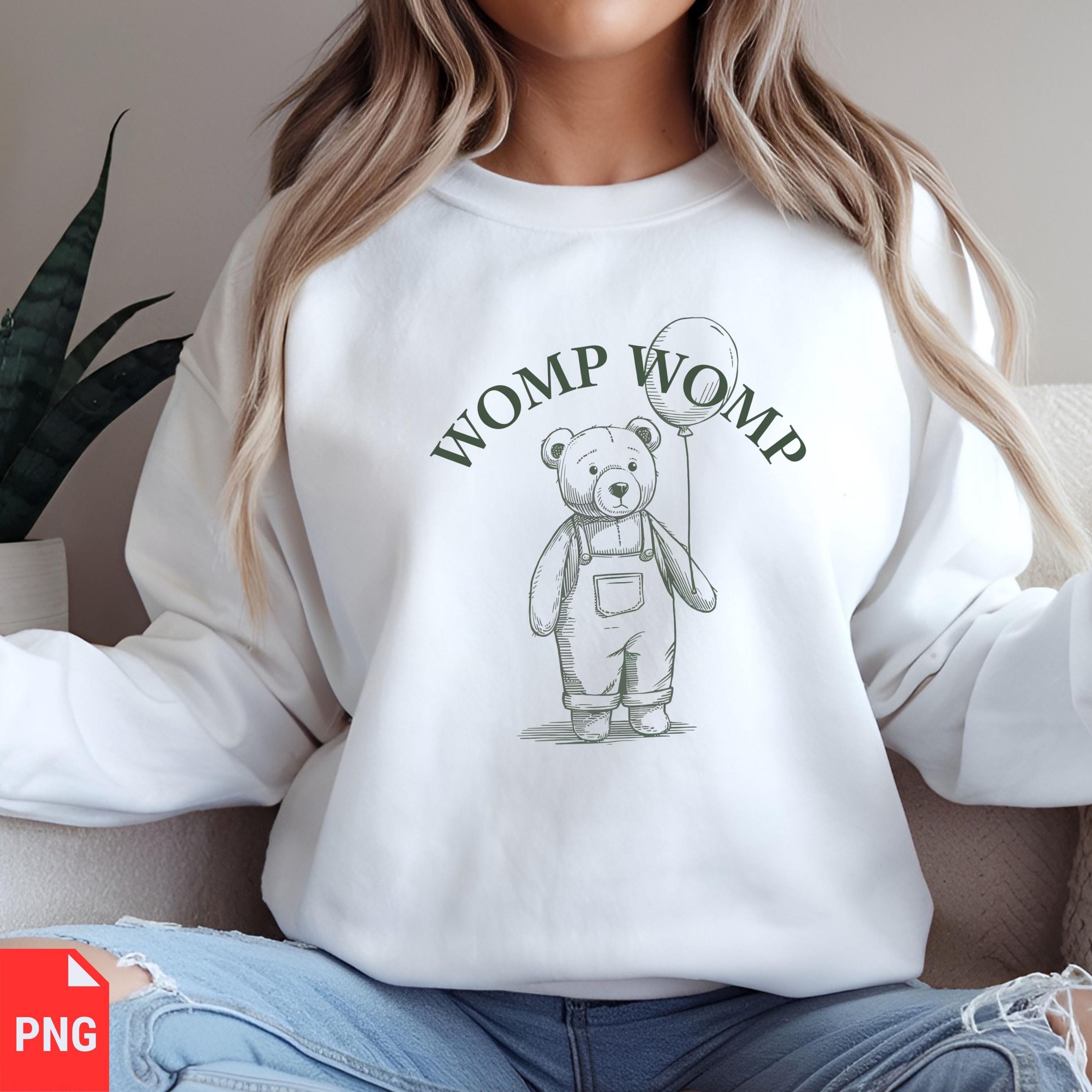Womp Womp Bear PNG, Sad Teddy Clipart, Vintage Sketch Bear Digital Art ...
