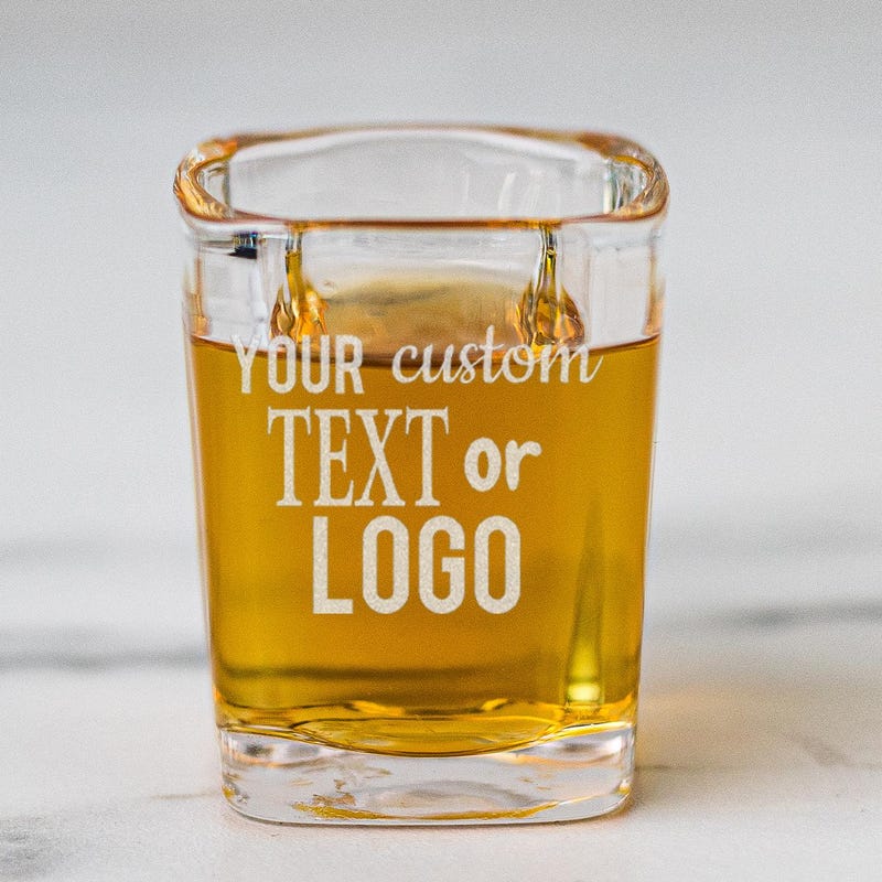 Custom Shot Glasses - Etsy