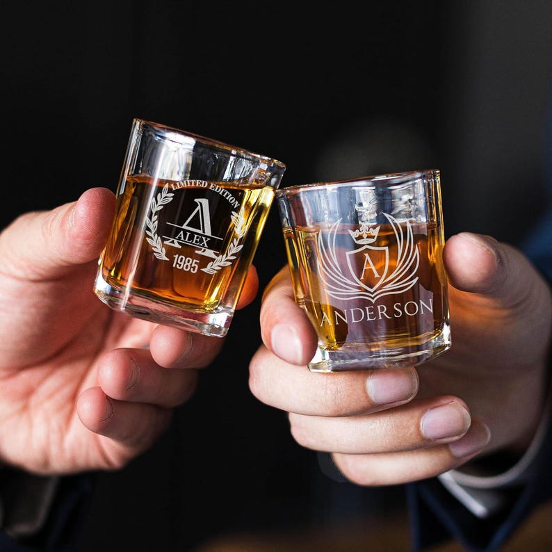 Personalized Shot Glass: Custom Laser Engraved 3oz Toasting Glass - Etsy