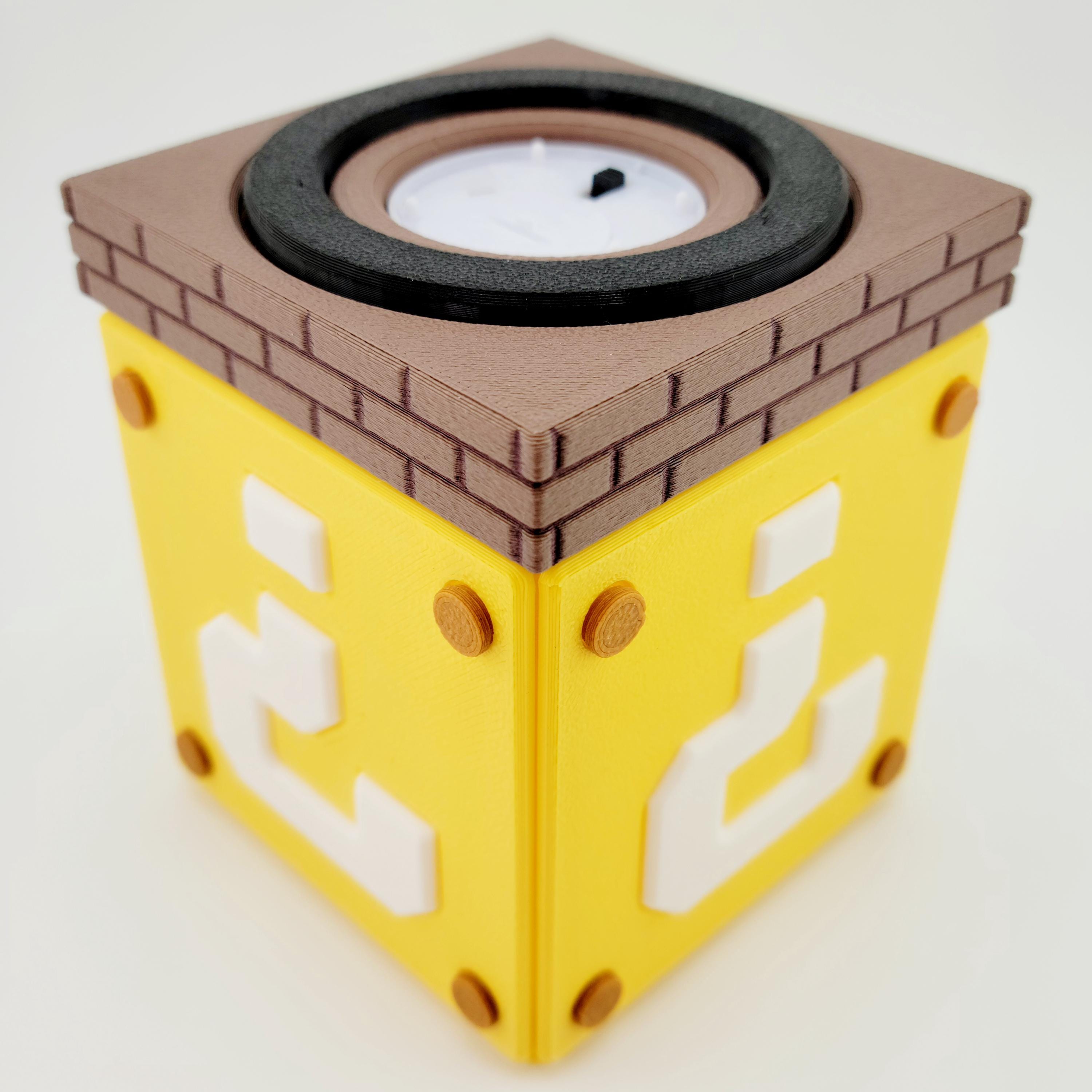 Super Mario Lamp Question Block Light Gaming Light Nerdy Decoration ...