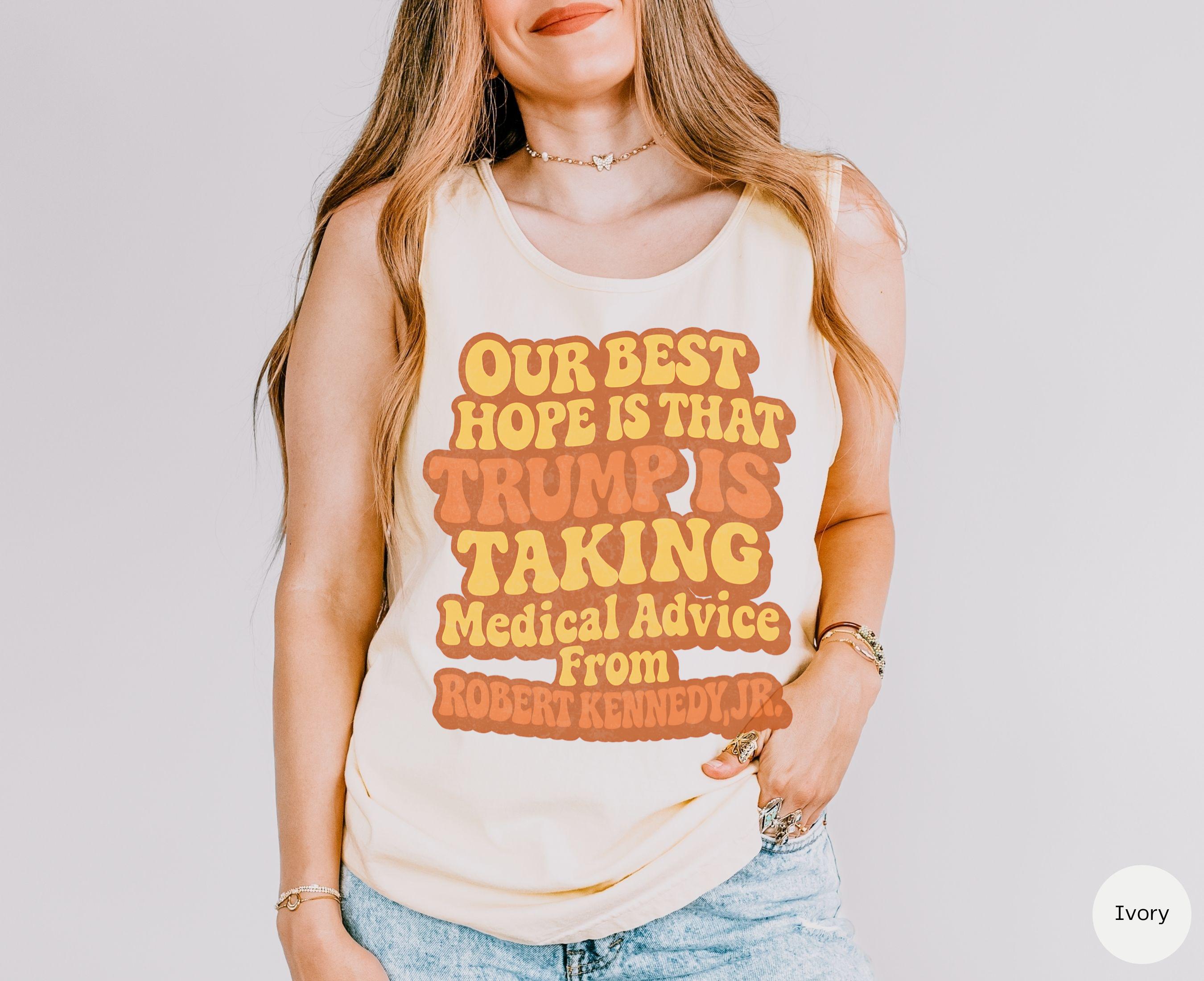 Anti-trump Tank: Robert Kennedy Jr Top, Political Leftist Tank Top ...