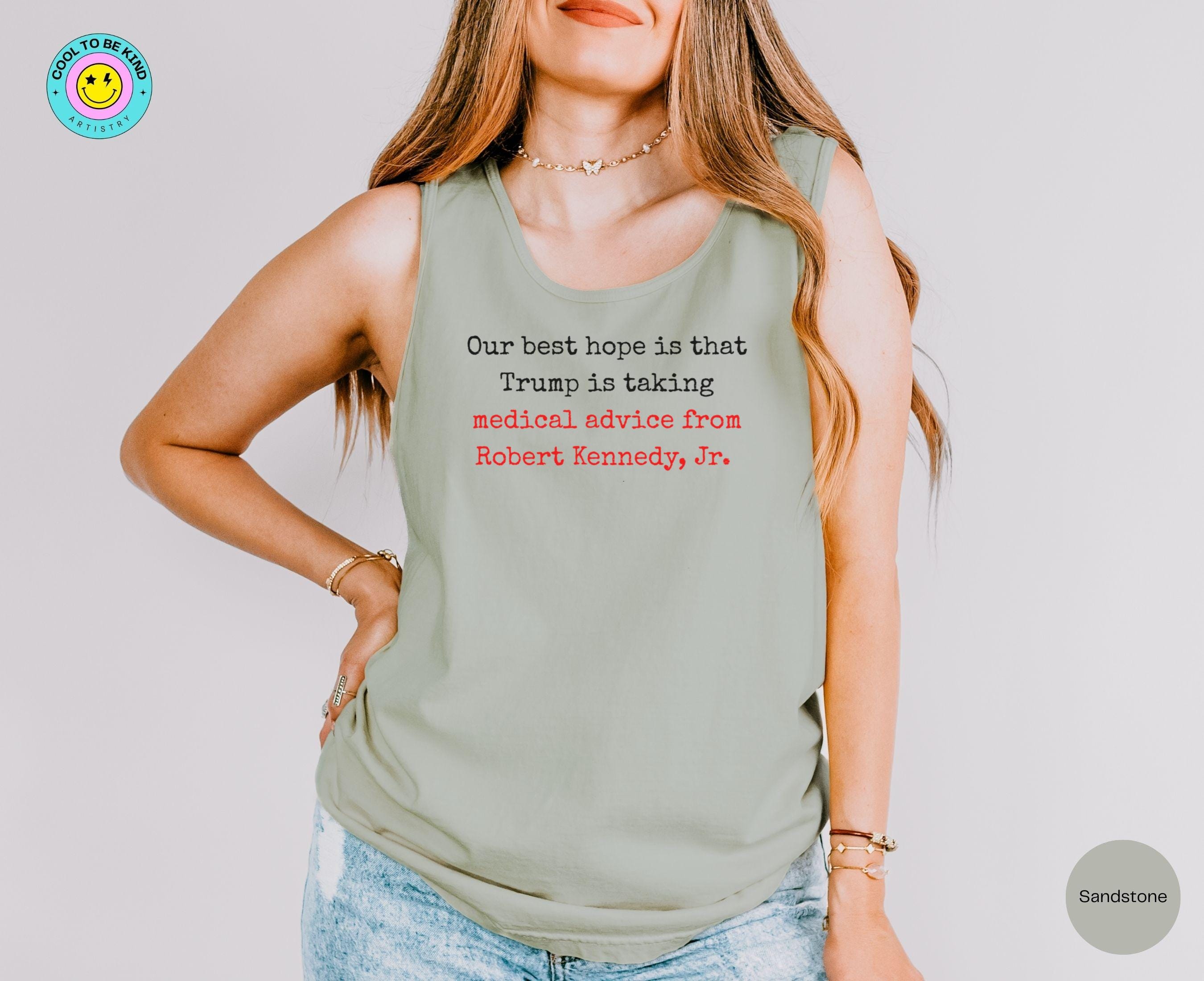 Anti-trump Tank: Robert Kennedy Jr Top, Political Leftist Tank Top ...