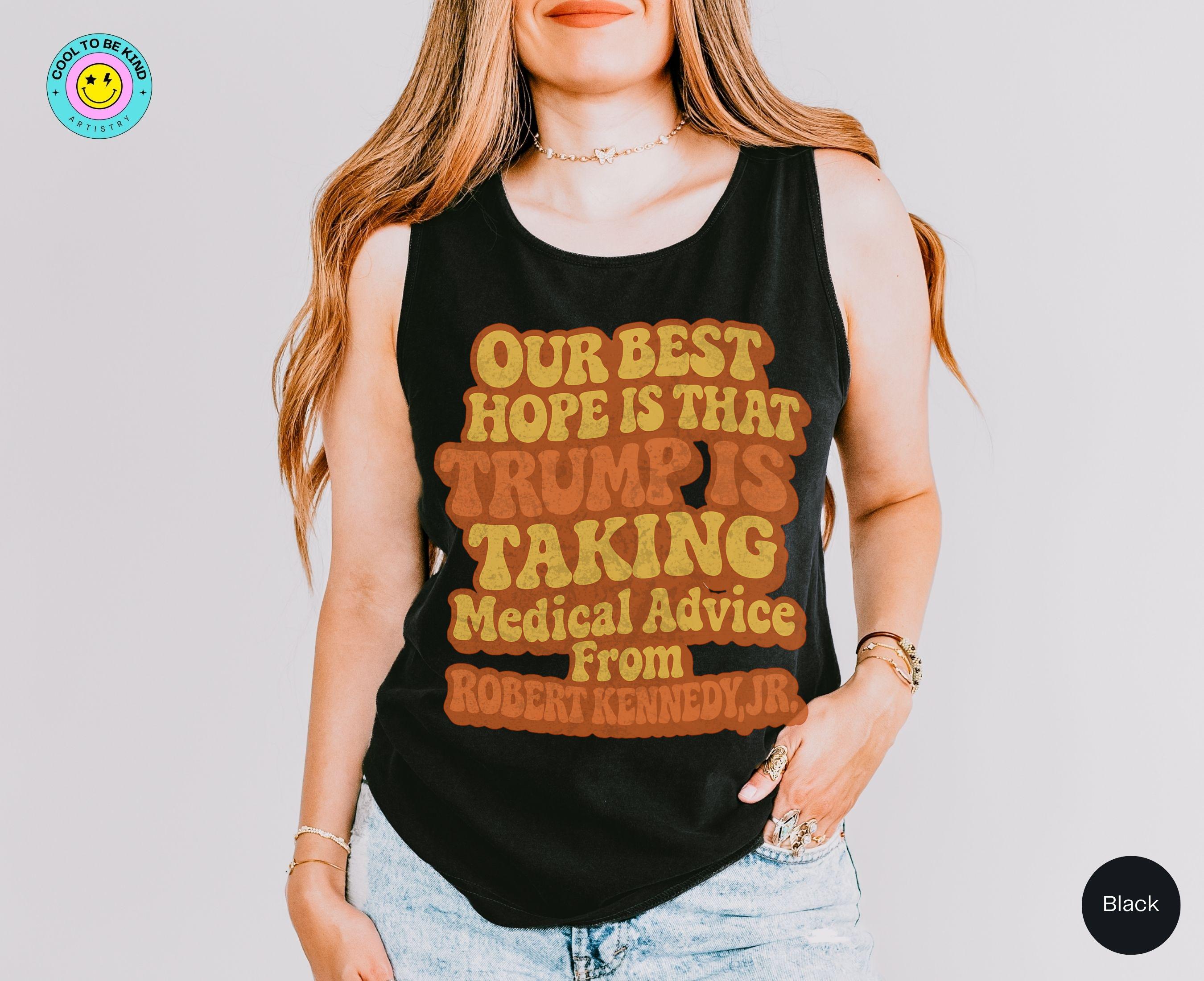 Anti-trump Tank: Robert Kennedy Jr Top, Political Leftist Tank Top ...