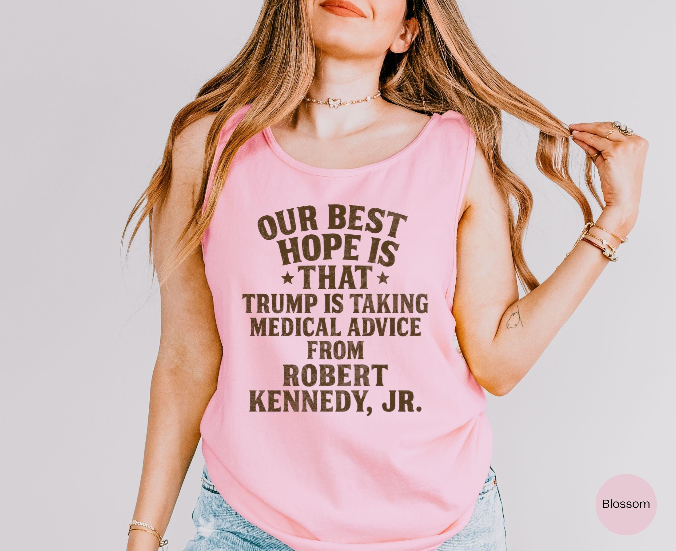 Anti-trump Tank: Robert Kennedy Jr Top, Political Leftist Tank Top ...
