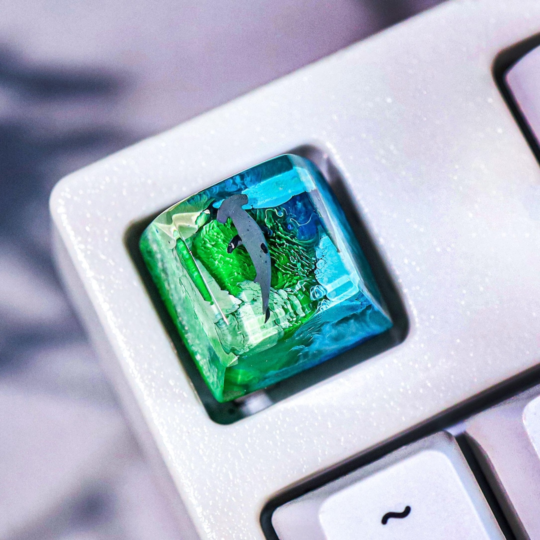 FLASH Sale-hammerhead Shark Artisan Keycaps for Mechanical Keyboard ...