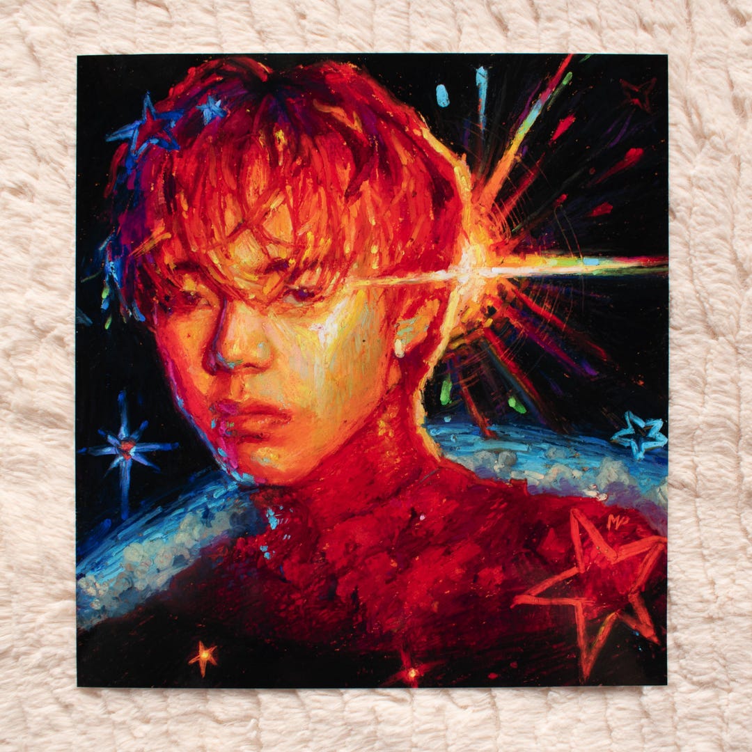 BTS Kim Taehyung V, the Eclipse - Etsy