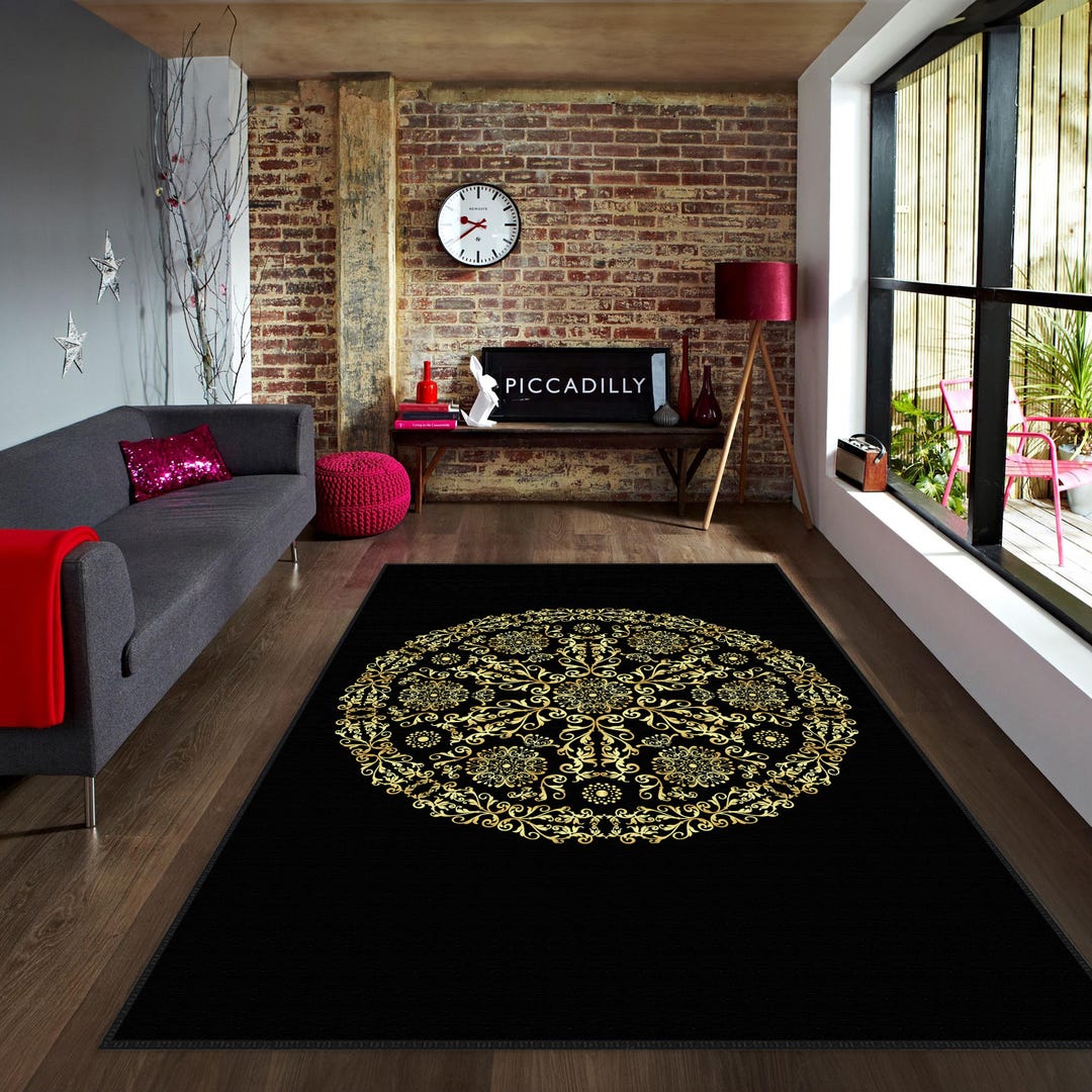 Ancient Greek Pattern Rug, Living Room Rugs,sun Minimalist Geometric ...