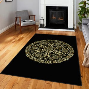 Ancient Greek Pattern Rug, Living Room Rugs,sun Minimalist Geometric ...