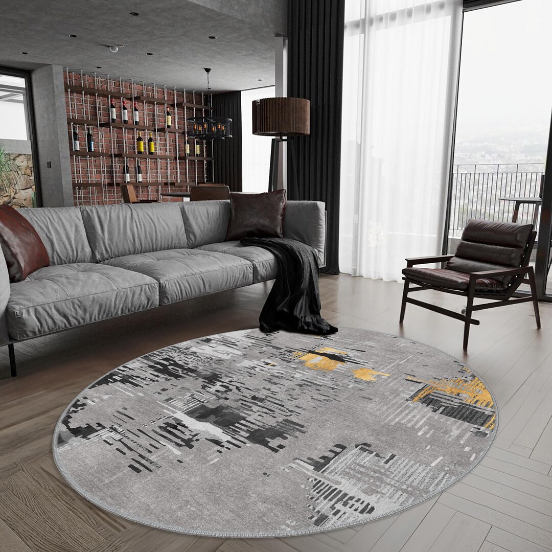 Gray Living Room Rug, Gray Dining Room Carpet, Powder Gray Rugs, Light ...