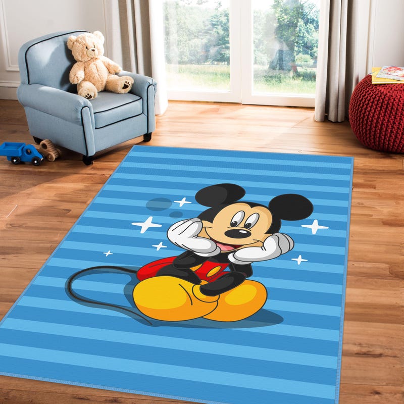 Mickey Mouse Rug - Etsy