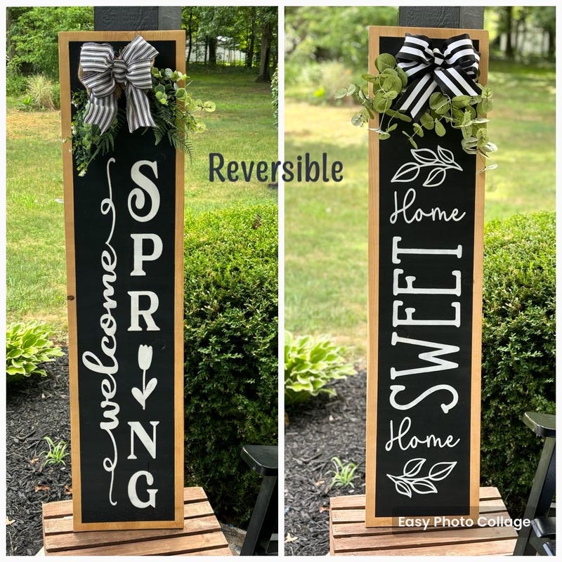 Reversible Sign - Etsy