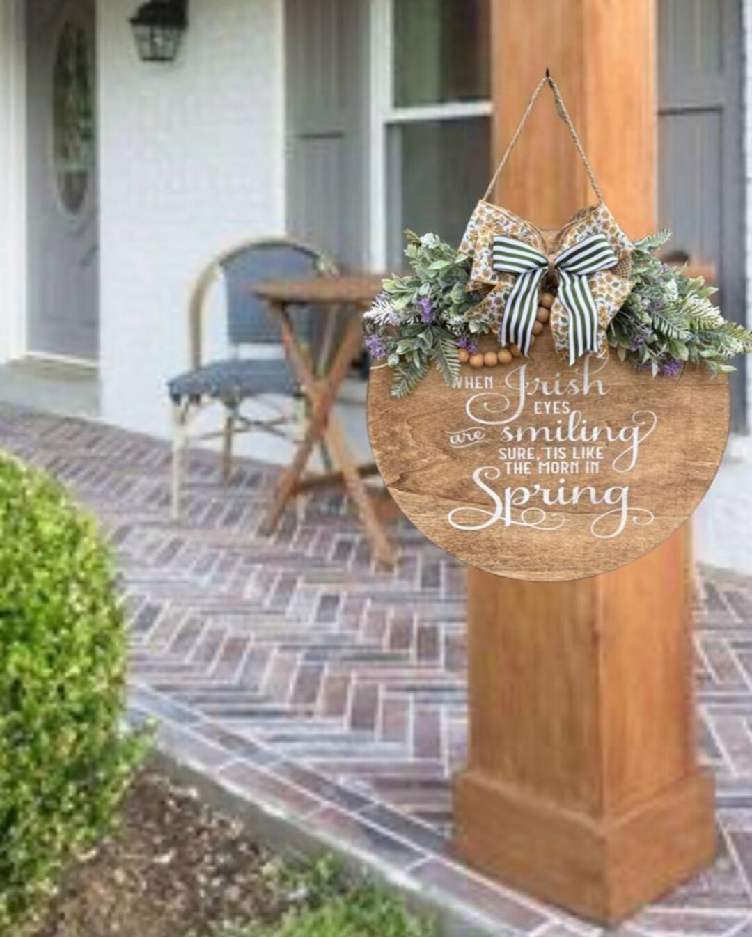 Spring Door Hanger | When Irish Eyes Are Smiling | St. Patrick’s Day ...