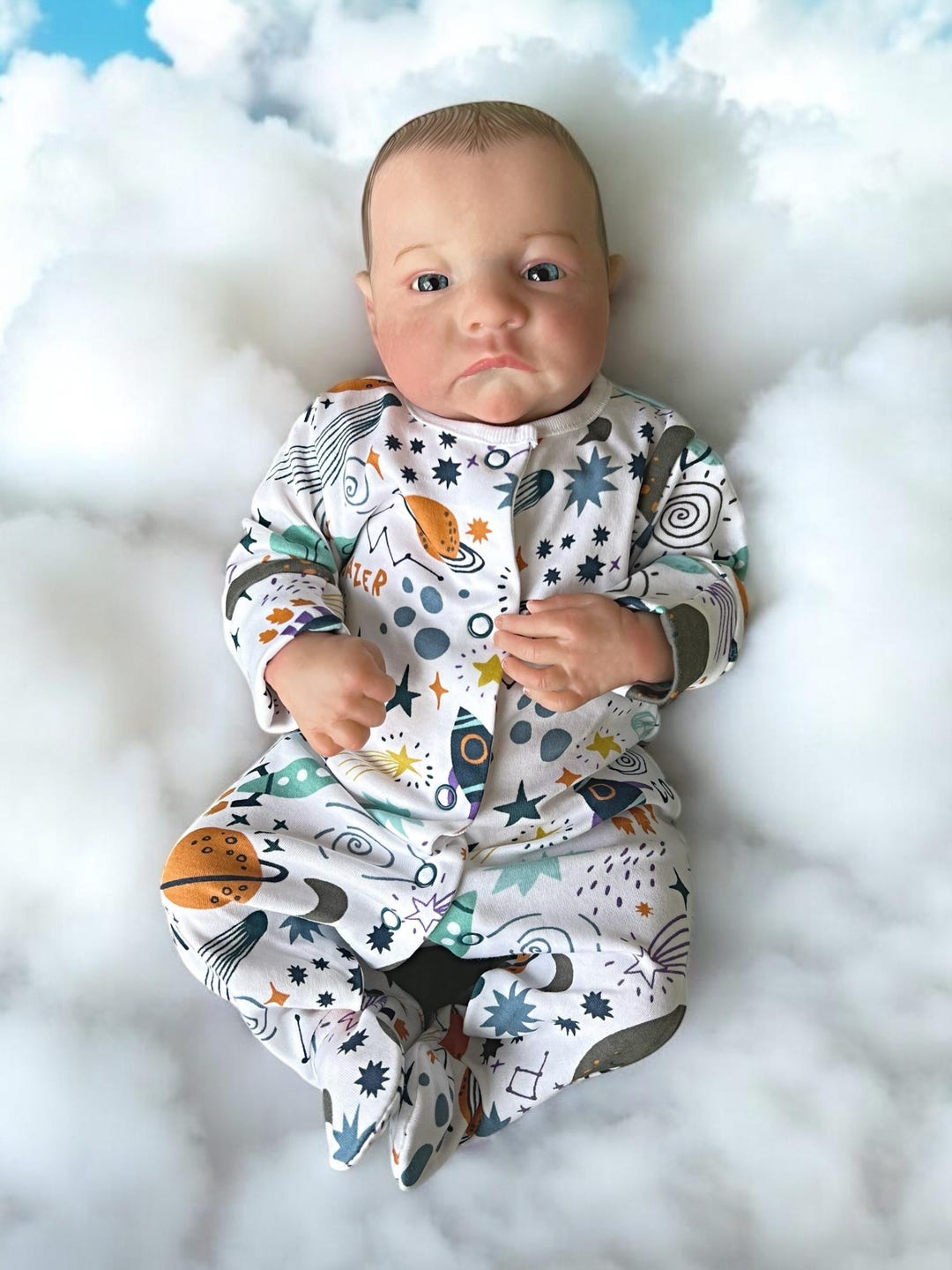 Reborn Baby Boy Doll Luca 19-inch 5lbs – Lifelike Weighted Vinyl Doll ...