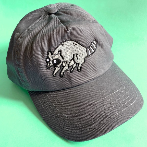 Raccoon Hat - Etsy