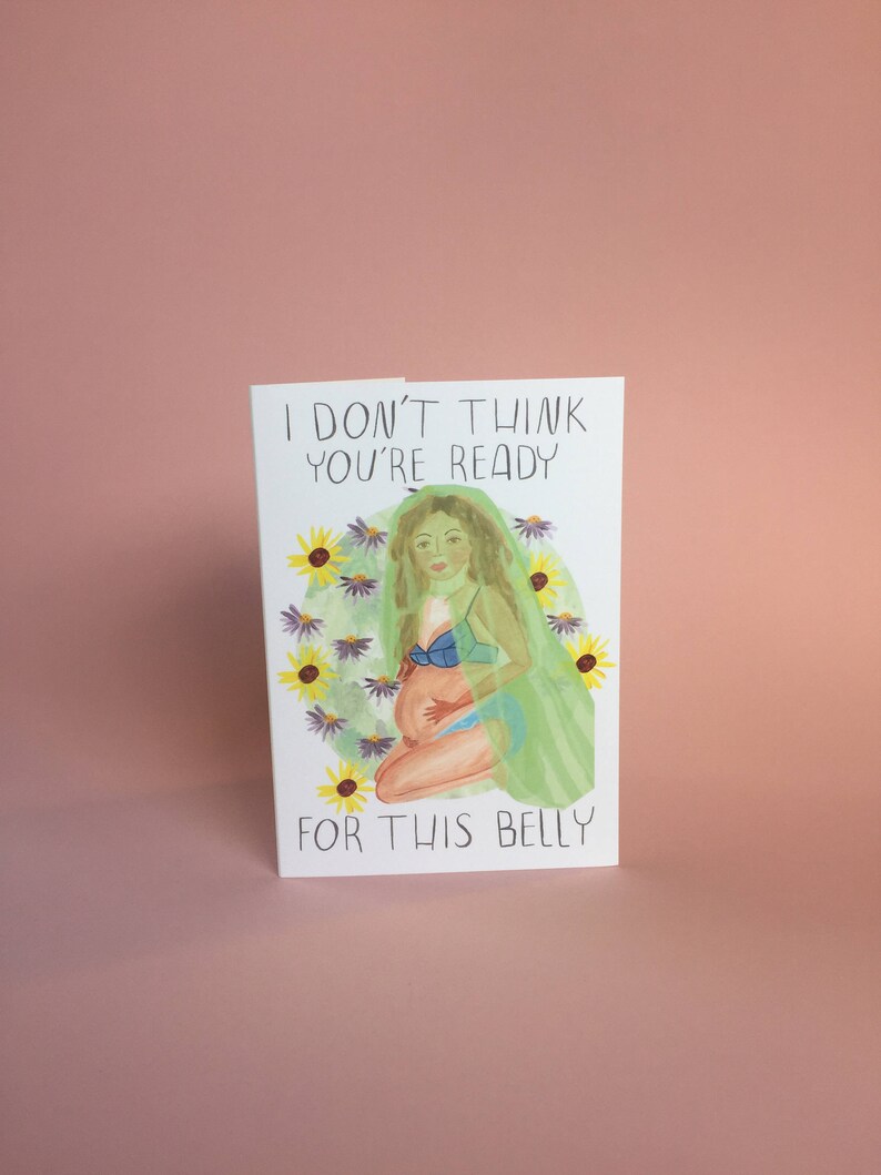 Beyonce Inspired Greetings Card I Don't Think You're | Etsy