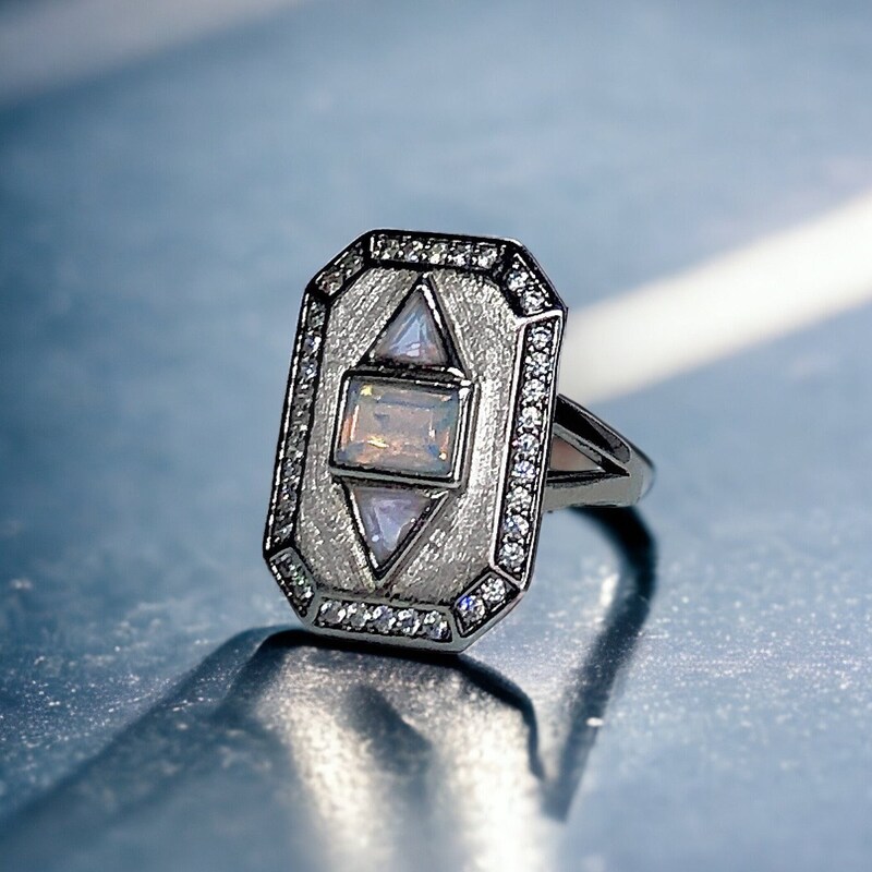 Geometric Ring - Etsy