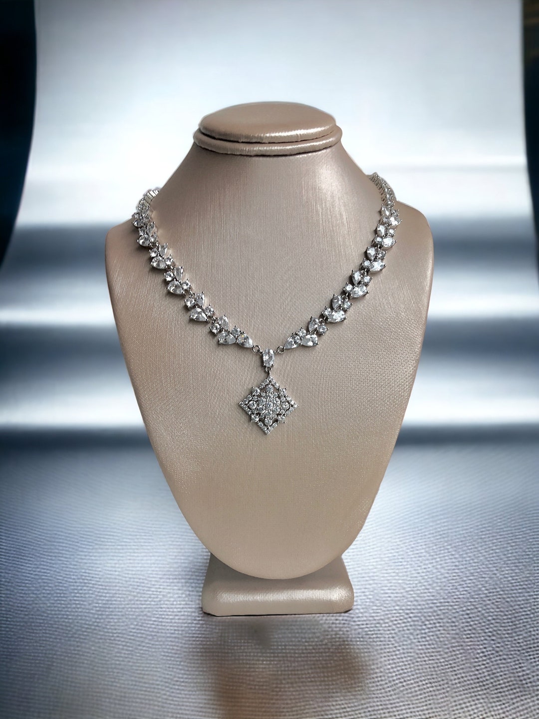 Timeless Menagerie Necklace, Statement Wedding Necklace, Bridal Necklace, Statement Bridal ...