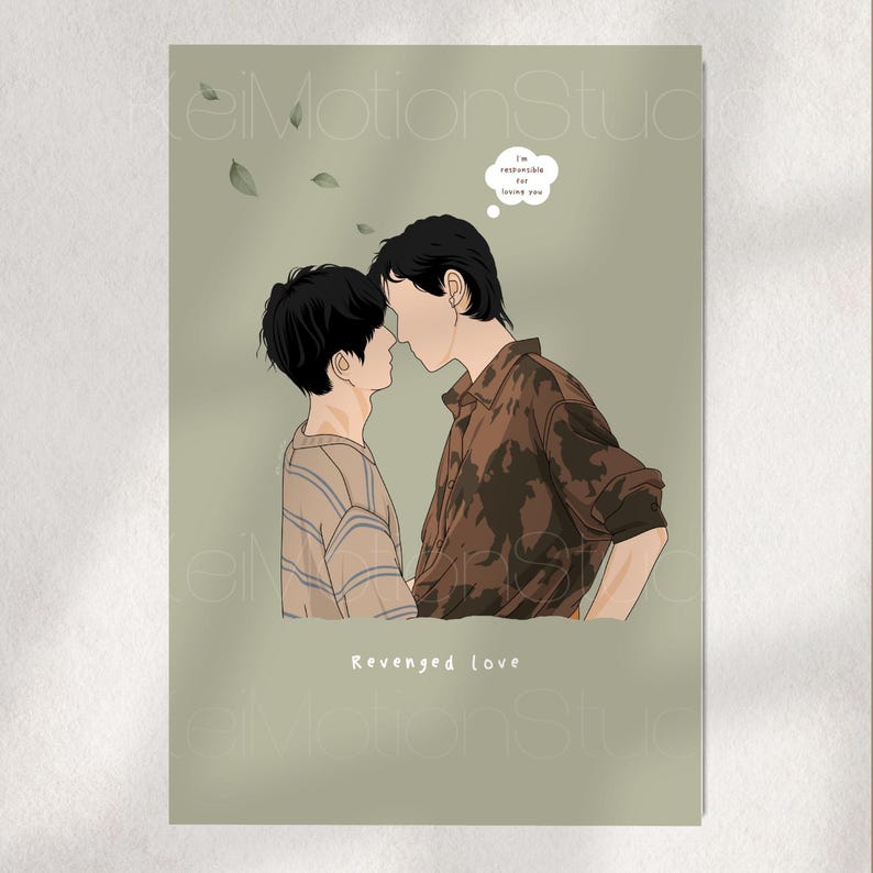Revenged Love - Boys Love Fanart Print | Guo Cheng Yu X Xiao Shuai | Chinese BL Merch - Etsy UK