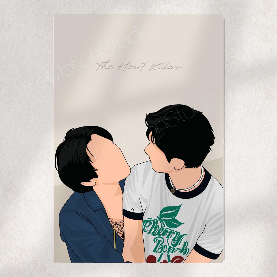 The Heart Killers - BL Fanart Print | First Khaotung X Kant Bison ...