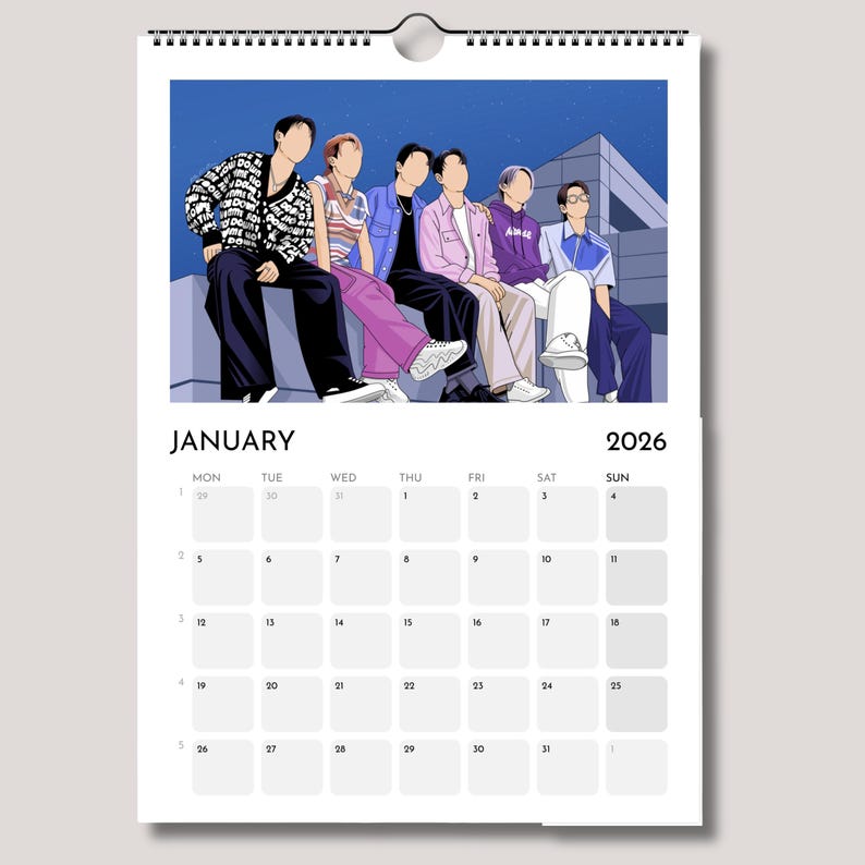 GMMTV Bl 2026 Calendar | Joongdunk, Jimmysea, Forcebook... (EU & UK ...