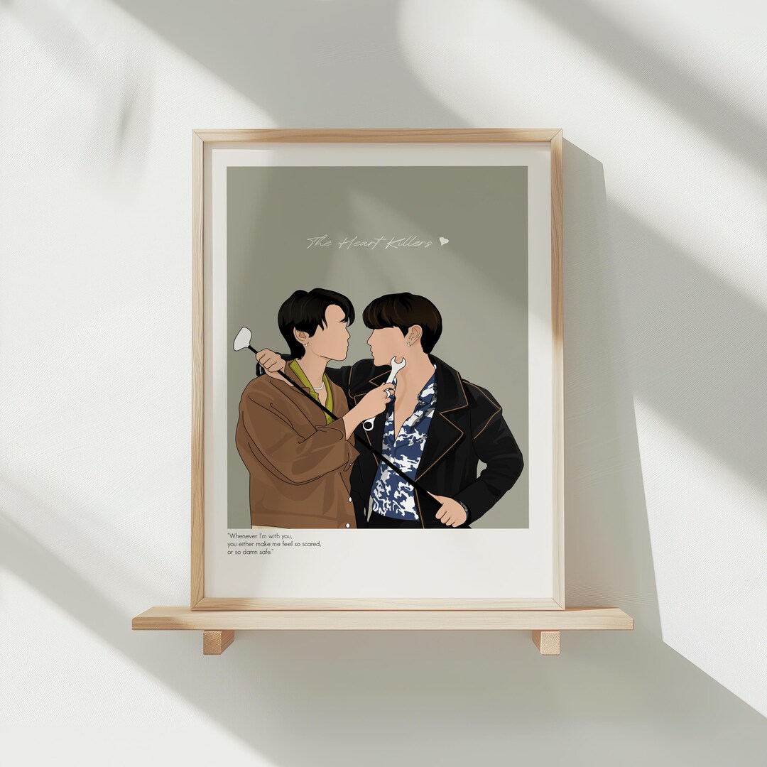 The Heart Killers - BL Fanart Print | Joong Dunk | Thai Bl Merch - Etsy