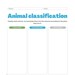 Animal Classification Science Sorting Worksheet Land Water and Air - Etsy