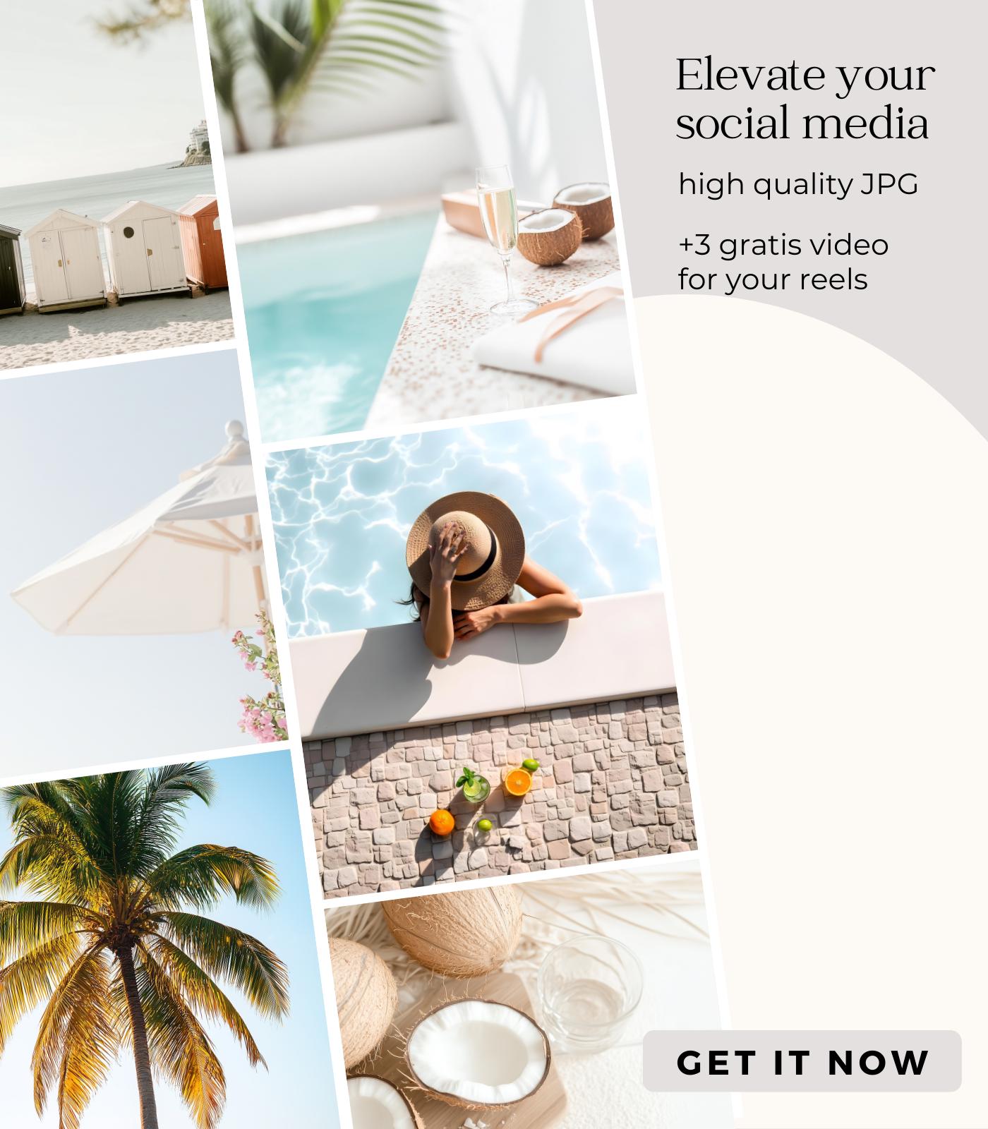Coastal Mood Stock Photos: Beach, Summer, Tropical (digital Download ...