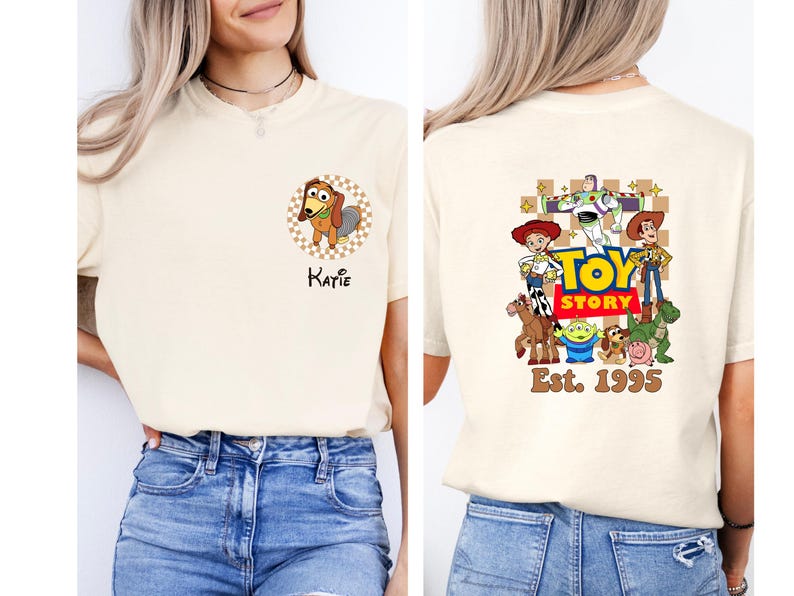 Custom Toy Story Characters Matching Family Shirts, Personalized Toy ...