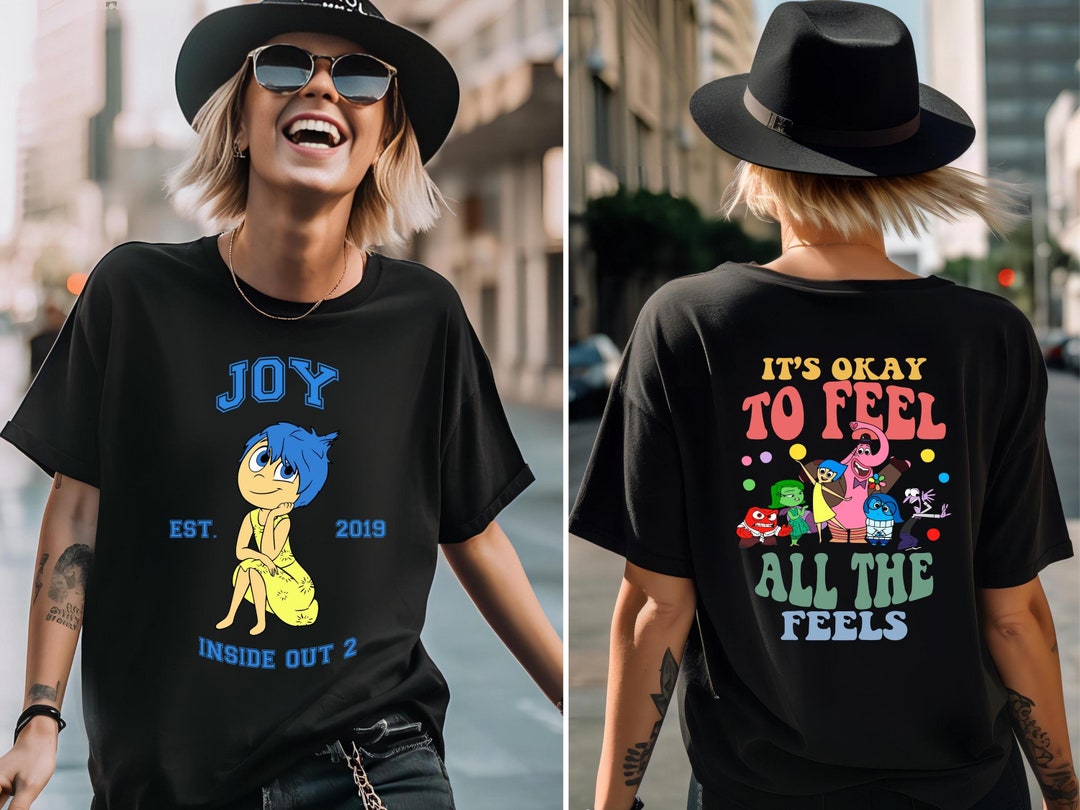 Joy Inside Out Shirt, Inside Out Movie T-shirt, Inside Out Characters ...