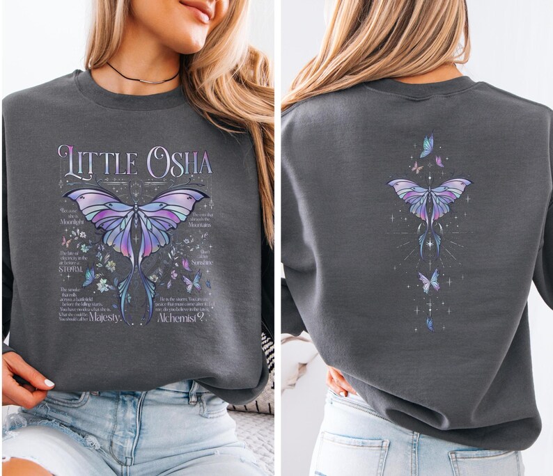 Little Osha Butterfly Quicksilver Inspired Sweaters, Kingfisher Hoodie ...