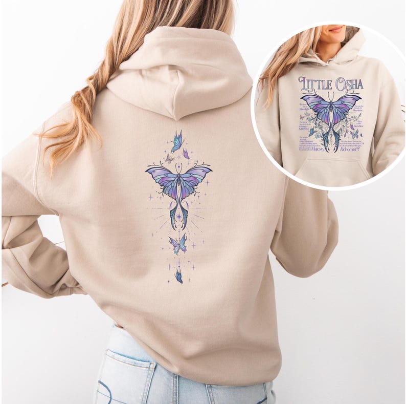 Little Osha Butterfly Quicksilver Inspired Sweaters, Kingfisher Hoodie ...