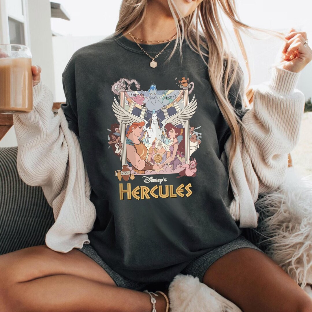 Retro 90's Disney Hercules Comfort Colors® Shirt, Hercules Shirt ...