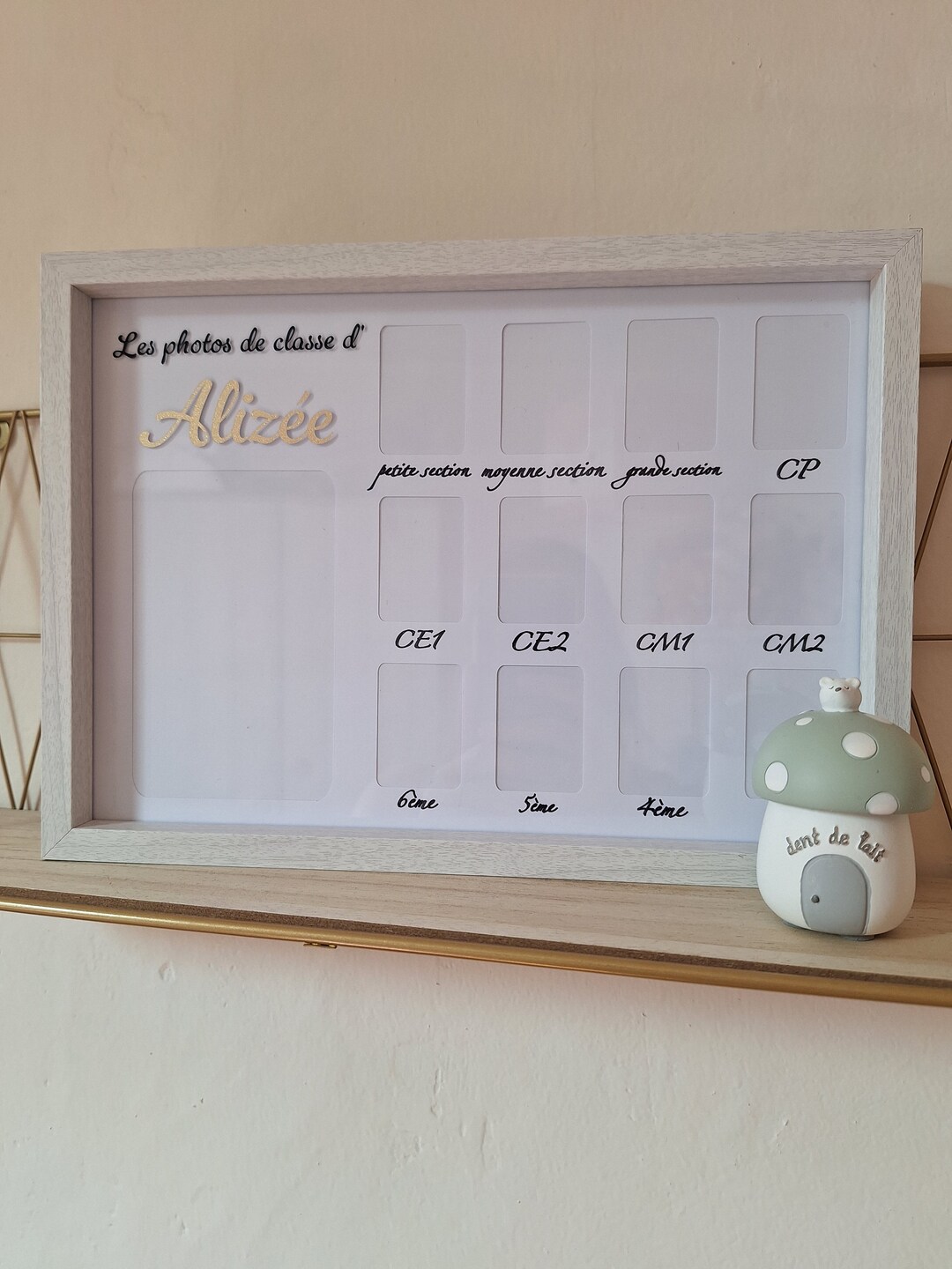 Class Photo Frame-personalized School Portrait Frame-nursery School ...