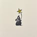 Tiny Linocut Print- Mouse and Star -original Art-handmade - Etsy